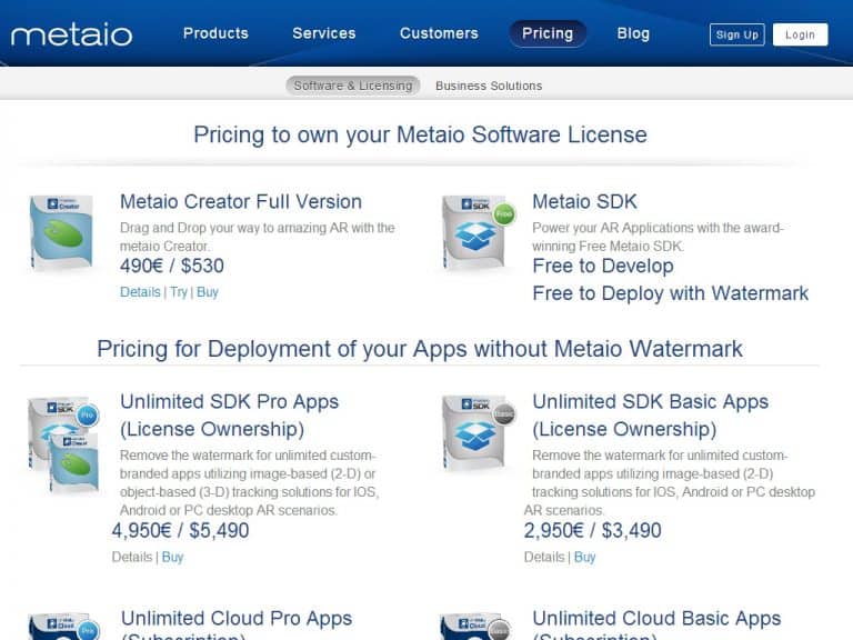 Große metaio Rabattaktion auf Augmented Reality Produkte | Augmented ...